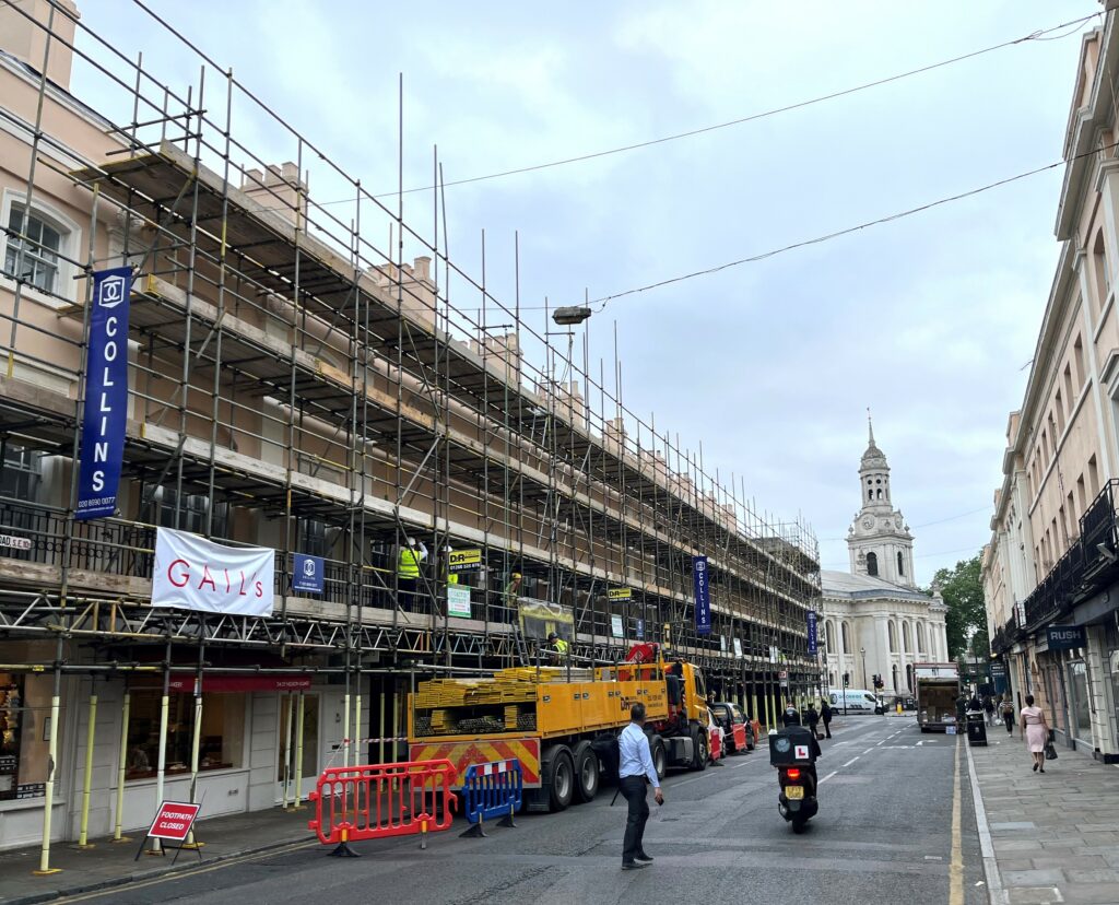 External Refurbishment Works Greenwich - Collins Contractors Ltd